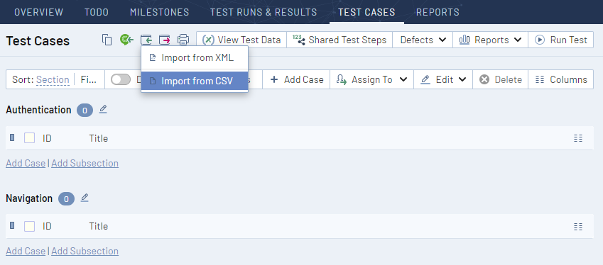 Migrate from Zephyr Squad – TestRail Support Center