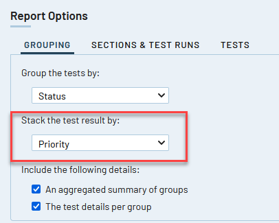 Property Distribution (Cases) report – TestRail Support Center