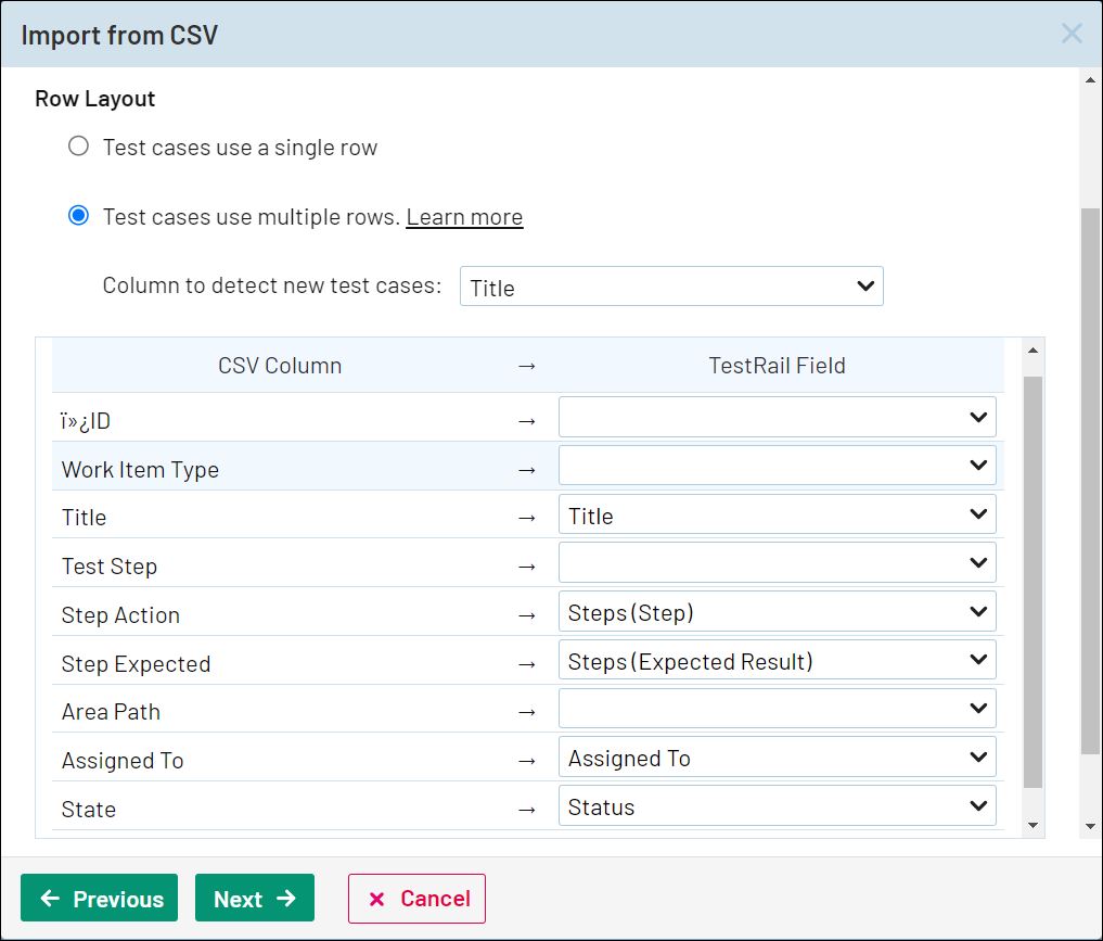 Migrate from Azure DevOps – TestRail Support Center