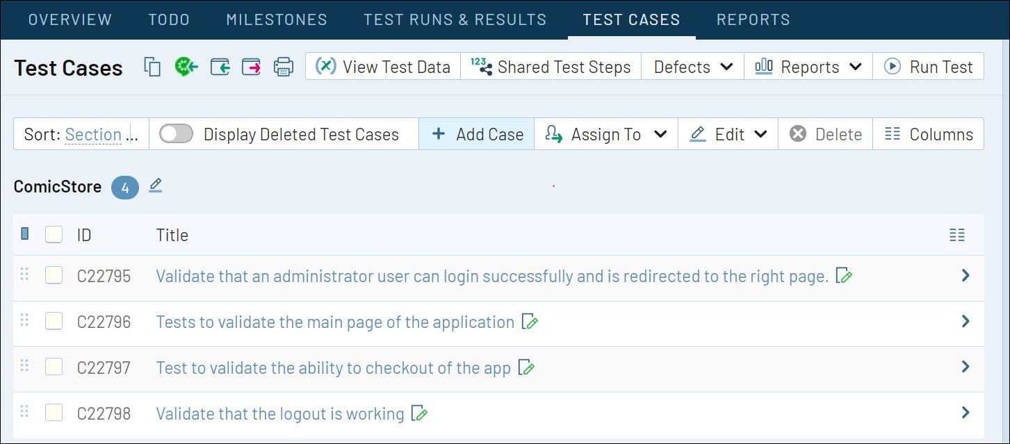Migrate from TestLink – TestRail Support Center
