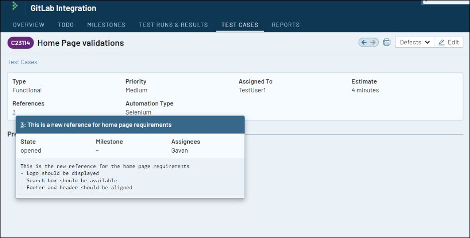 Integrate With Gitlab Testrail Support Center