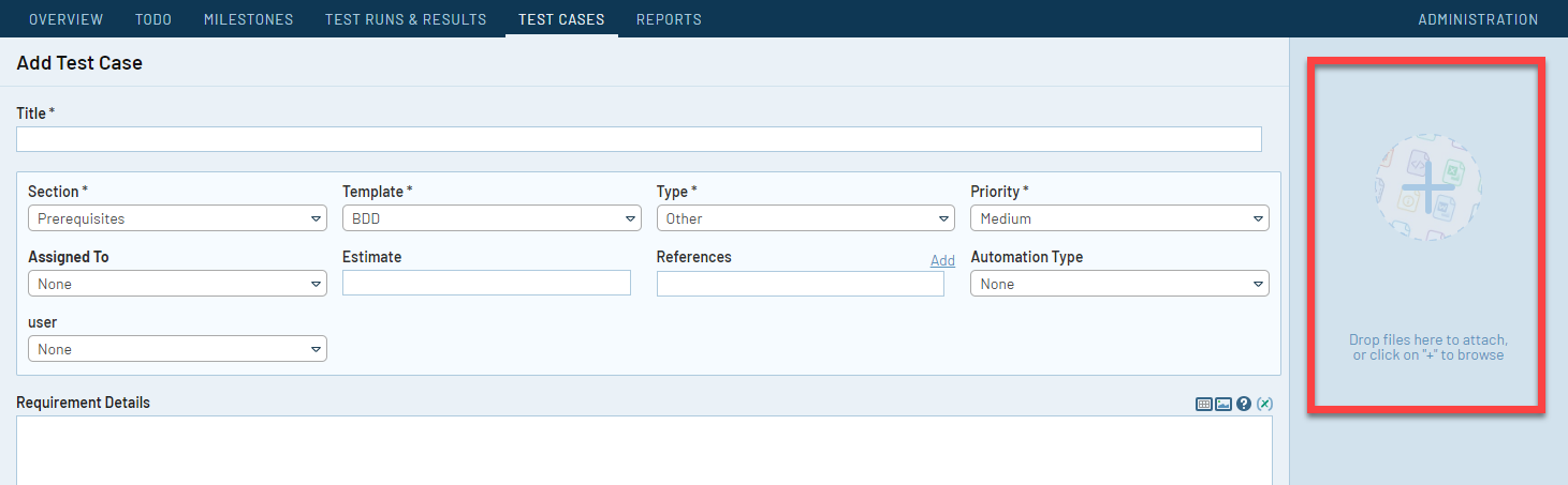 Adding Test Cases Testrail Support Center 2211