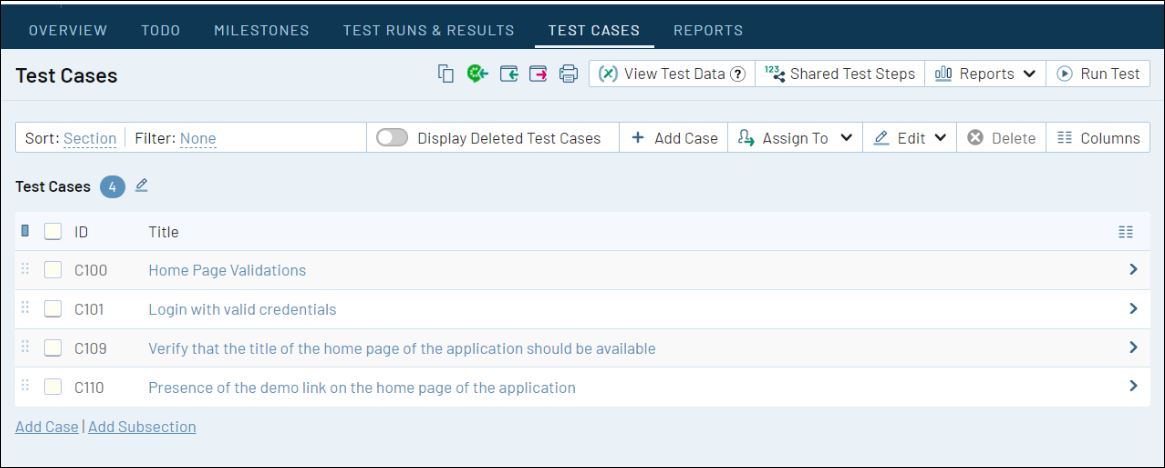 Specification-first workflow – TestRail Support Center