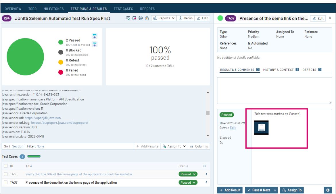 Specification-first workflow – TestRail Support Center