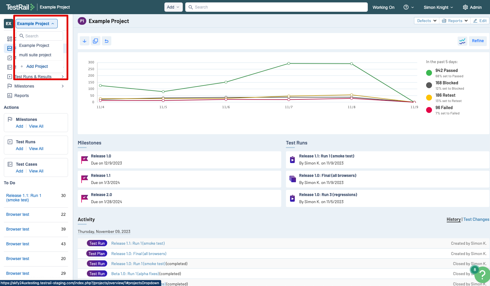 TestRail 9.0.0.1057 Server – TestRail Support Center