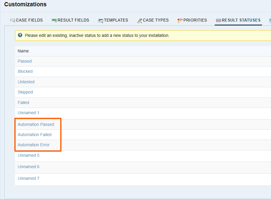 Usage examples – TestRail Support Center