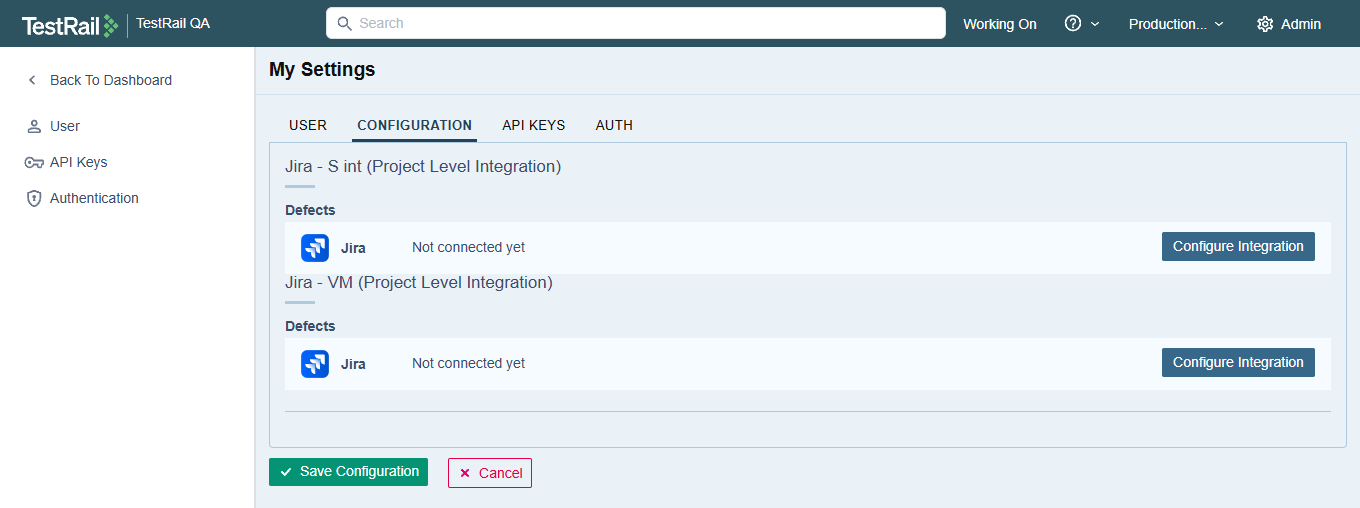 Connect to Jira Data Center – TestRail Support Center