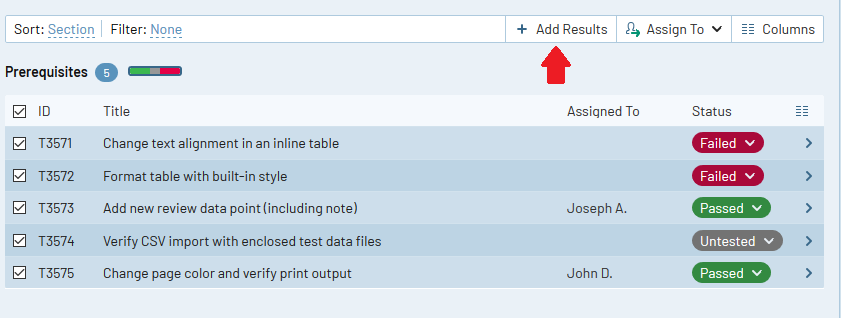 Usage tips & tricks – TestRail Support Center