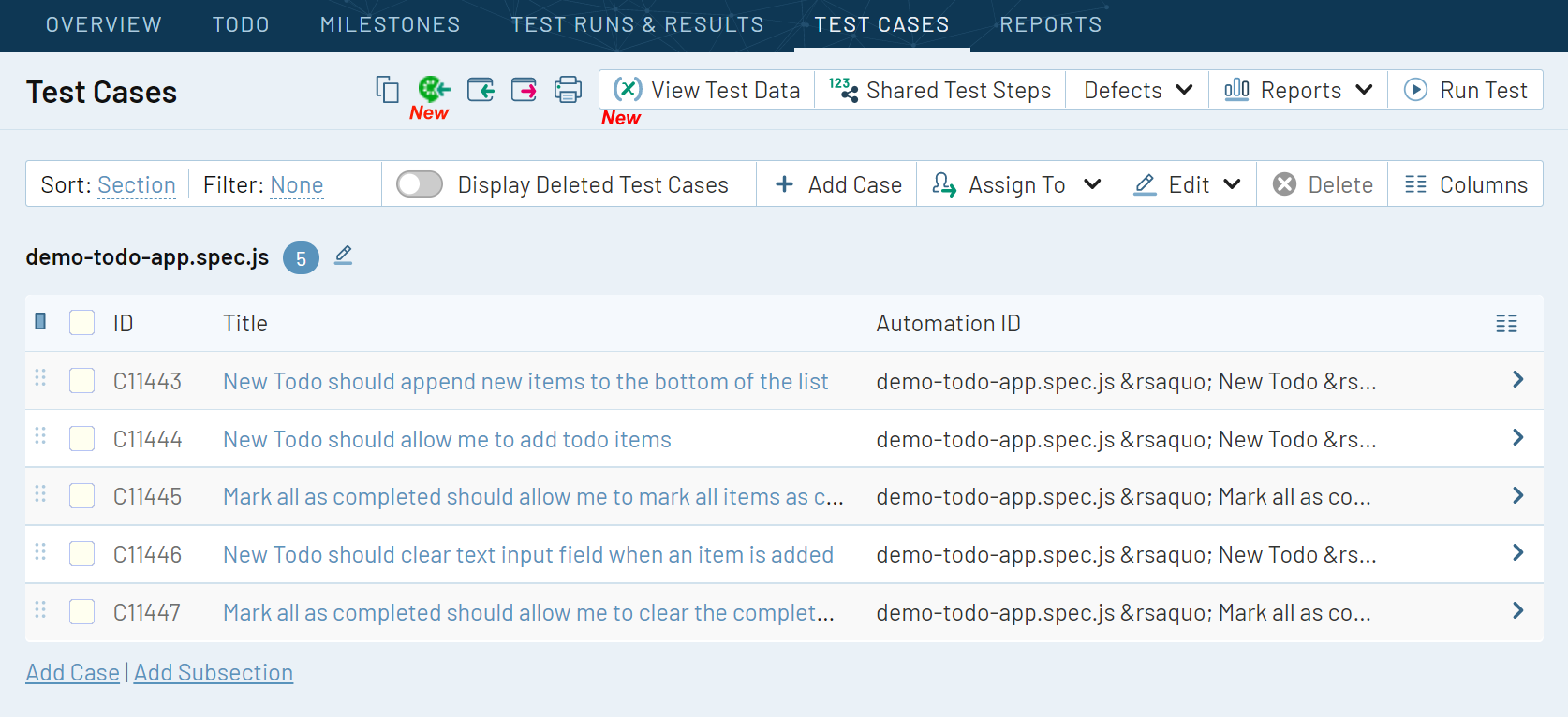 Integrating with Playwright – TestRail Support Center